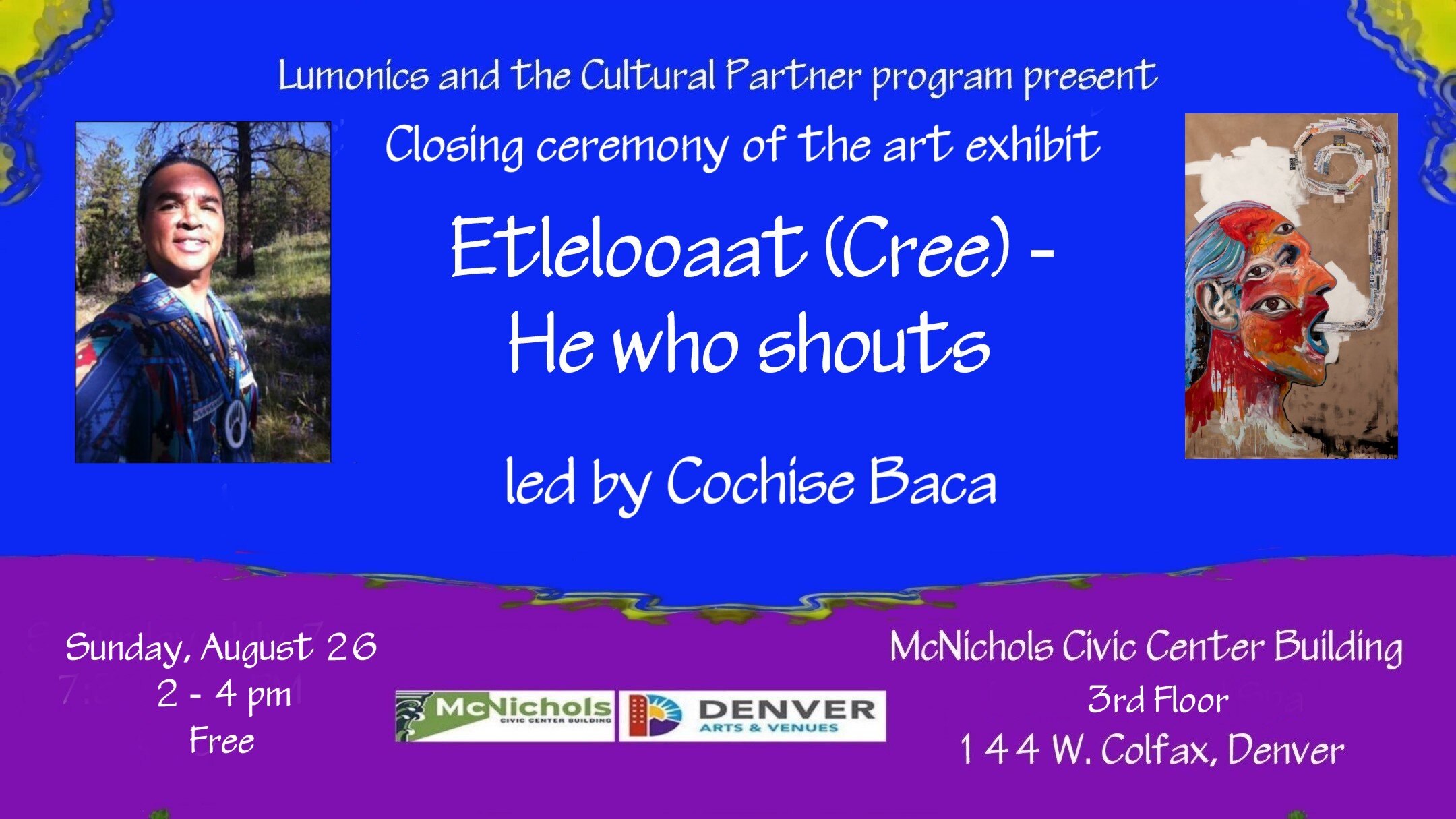 Cochise_August26Flyer | The Art of Lumonics