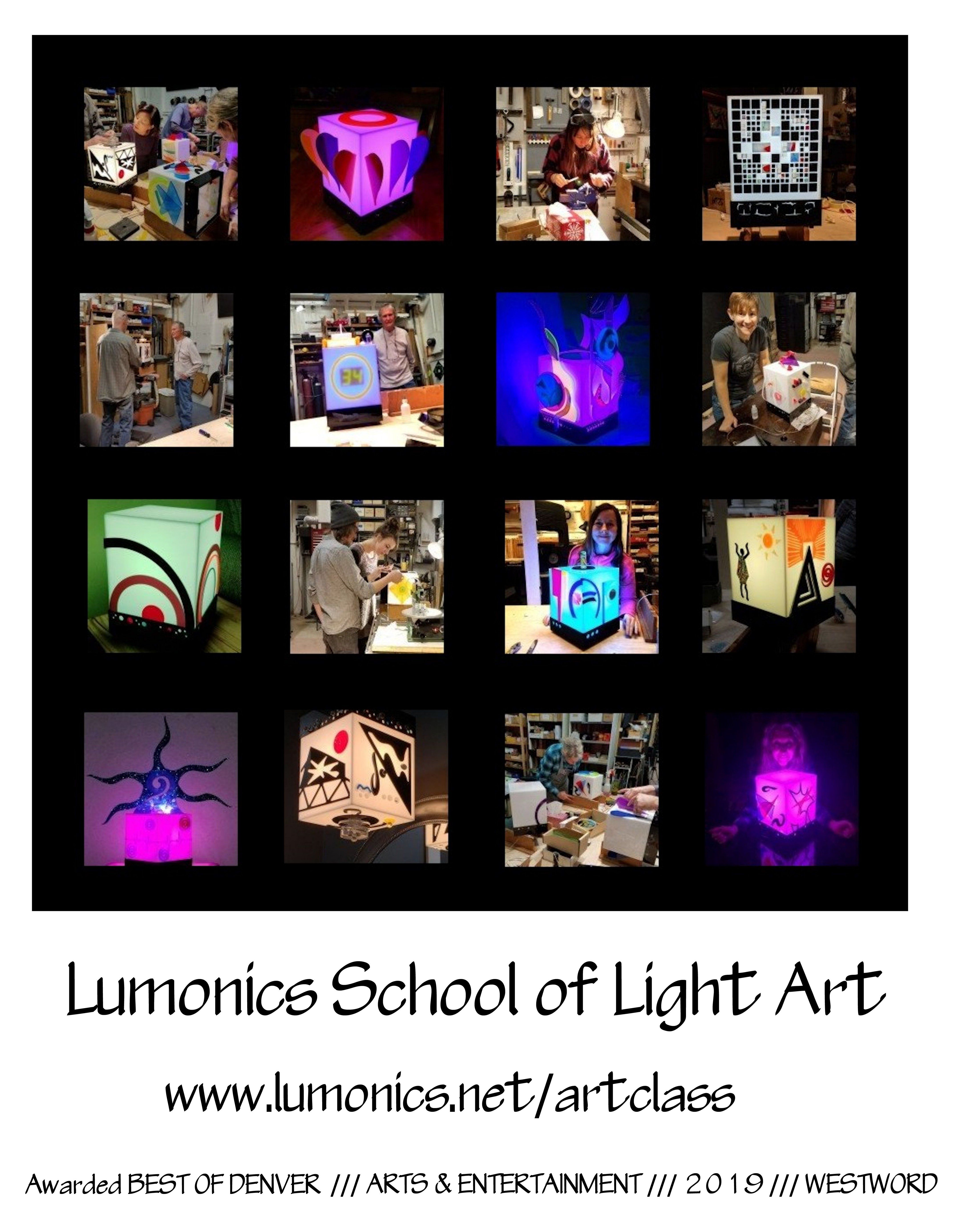 poster for school | The Art of Lumonics