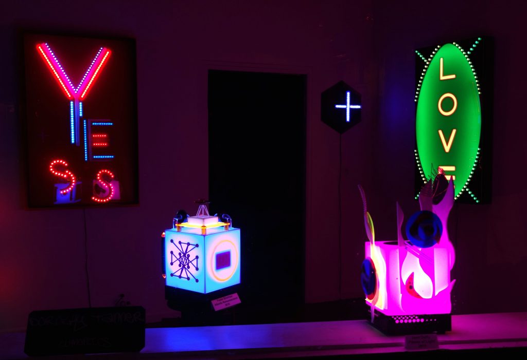 From The Beginning - A Lumonics Light Art Installation