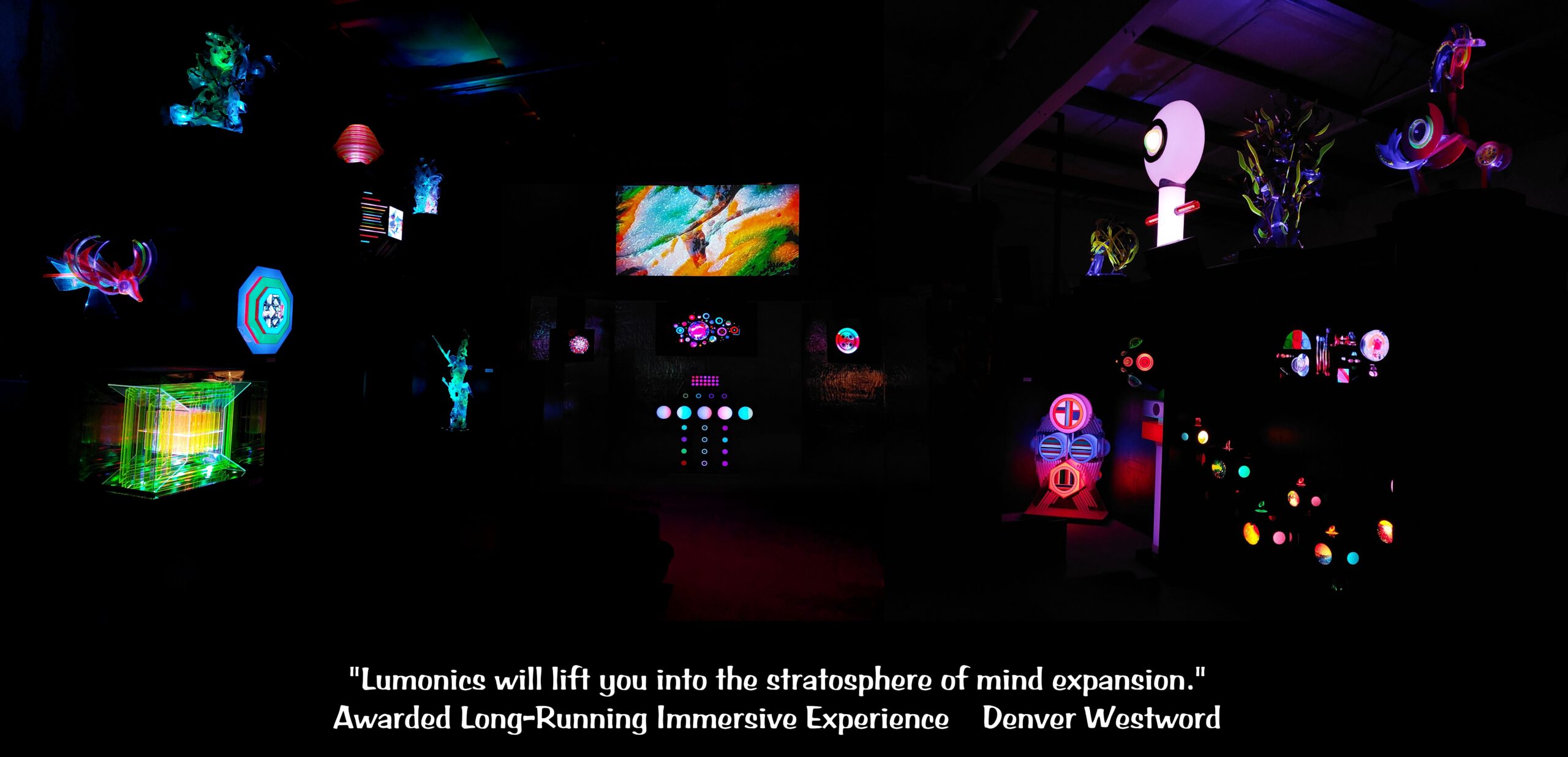 Theatre Panorama with text | The Art of Lumonics